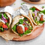 Falafel Gyros - The All Natural Vegan