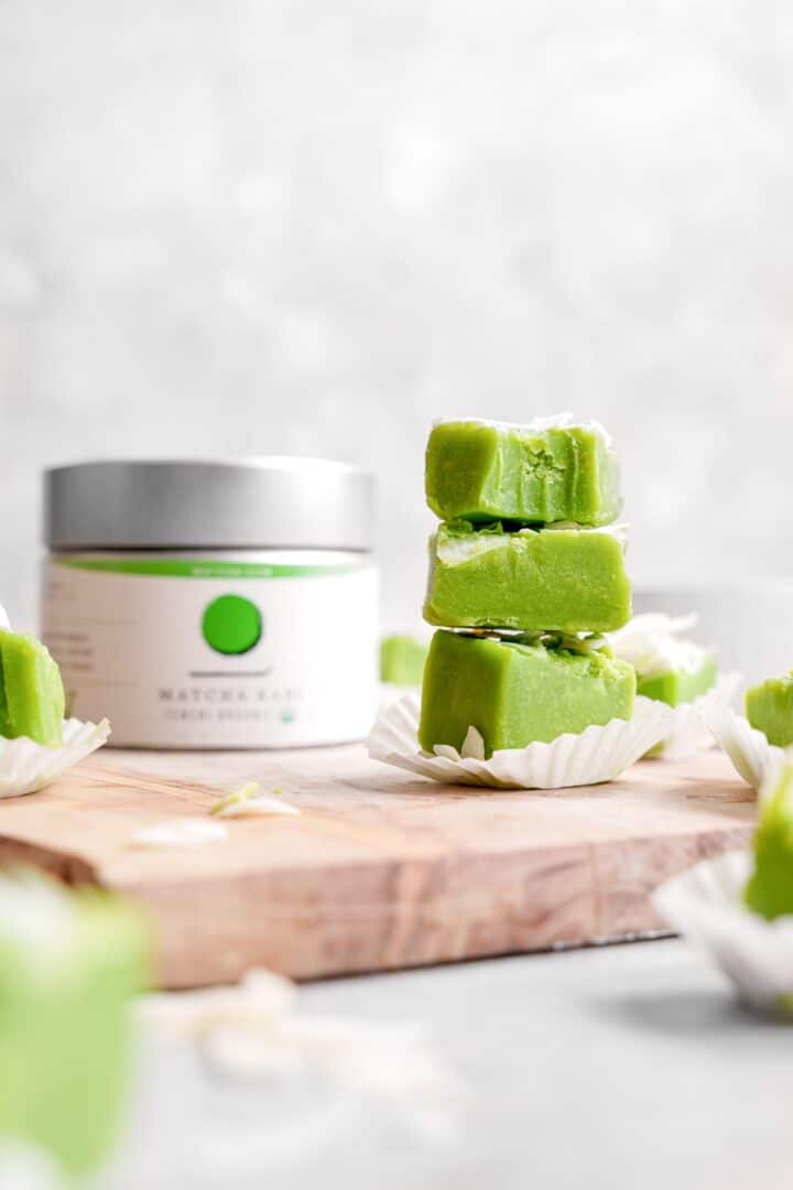Easy Paleo Matcha Fudge - The All Natural Vegan