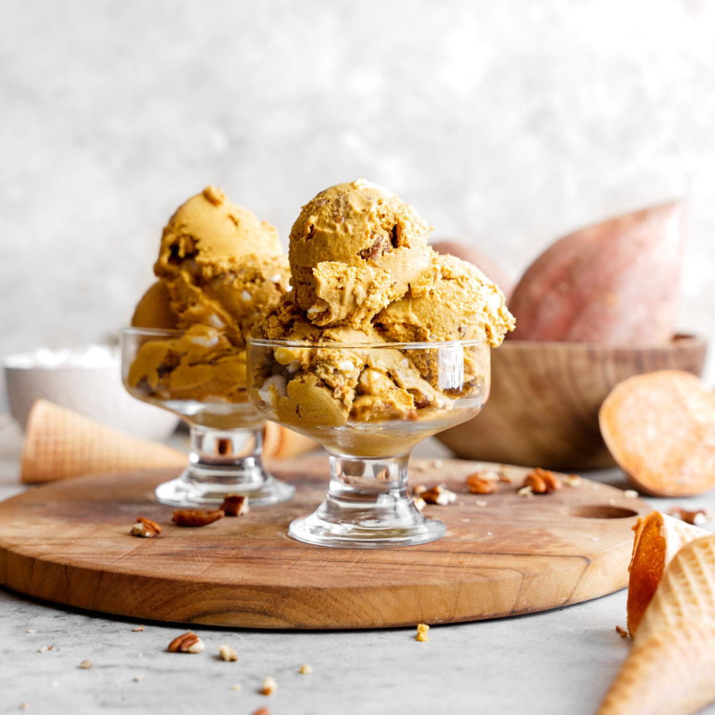 Vegan Sweet Potato Ice Cream - The All Natural Vegan