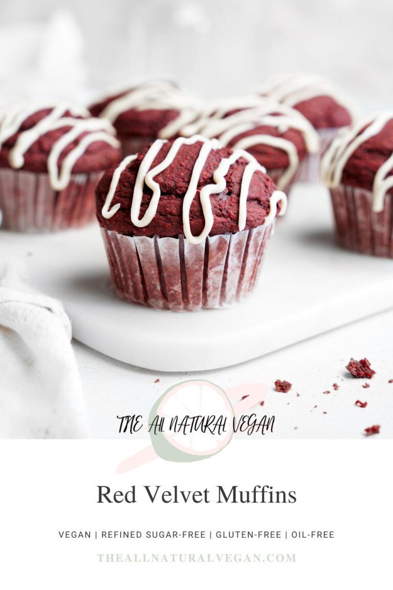 Red Velvet Muffins - The All Natural Vegan