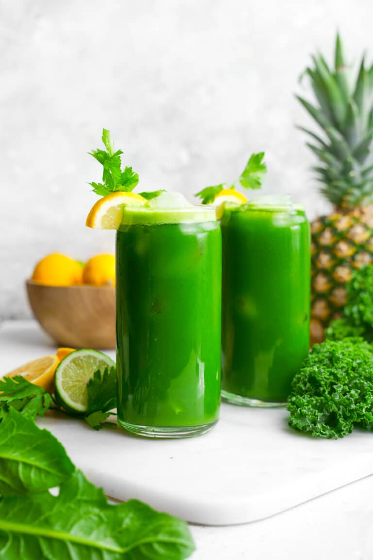 Dandelion Green Detox Juice - The All Natural Vegan