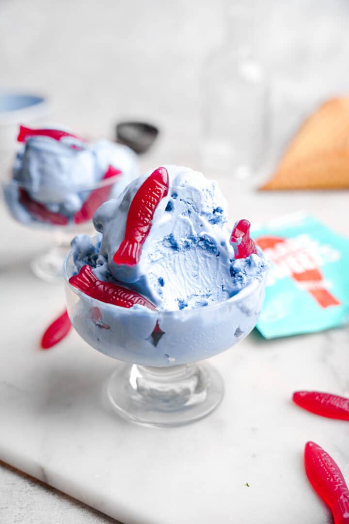 Deep Sea Blue Candy Ice Cream - The All Natural Vegan