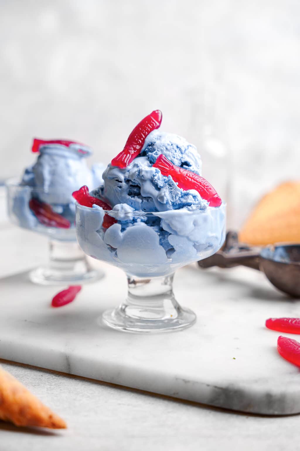 Deep Sea Blue Candy Ice Cream - The All Natural Vegan