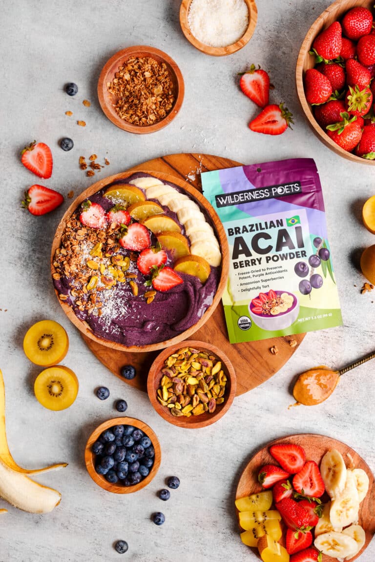 Best Homemade Vegan Acai Bowl - The All Natural Vegan