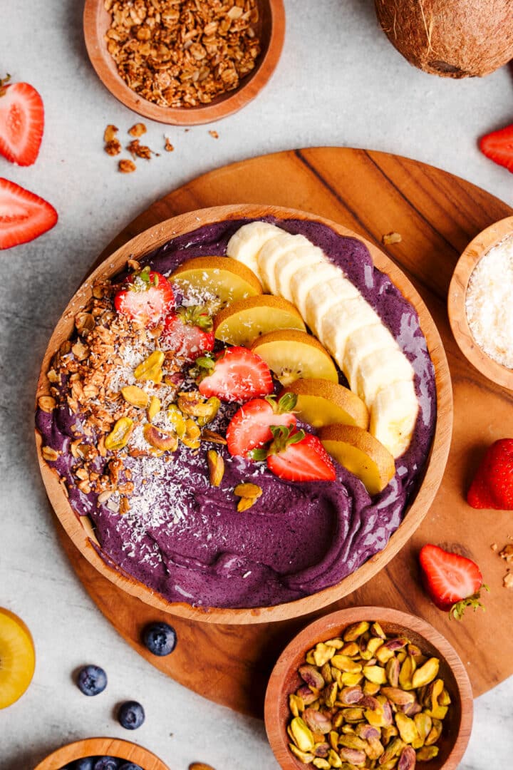 Best Homemade Vegan Acai Bowl - The All Natural Vegan