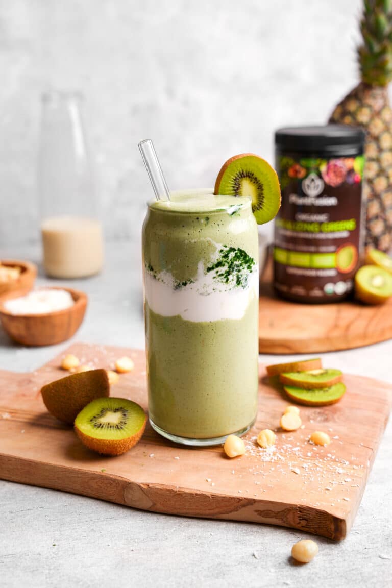Delicious Green Alkaline Smoothie - The All Natural Vegan