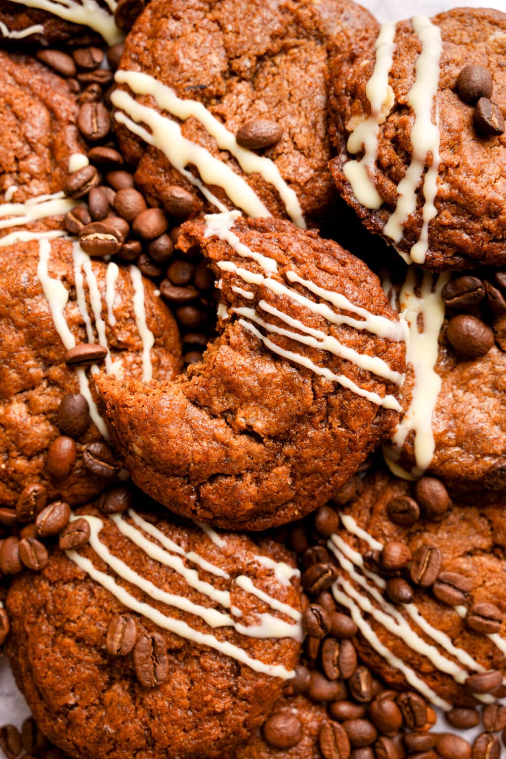 Best Chewy Vegan Coffee Cookies - The All Natural Vegan