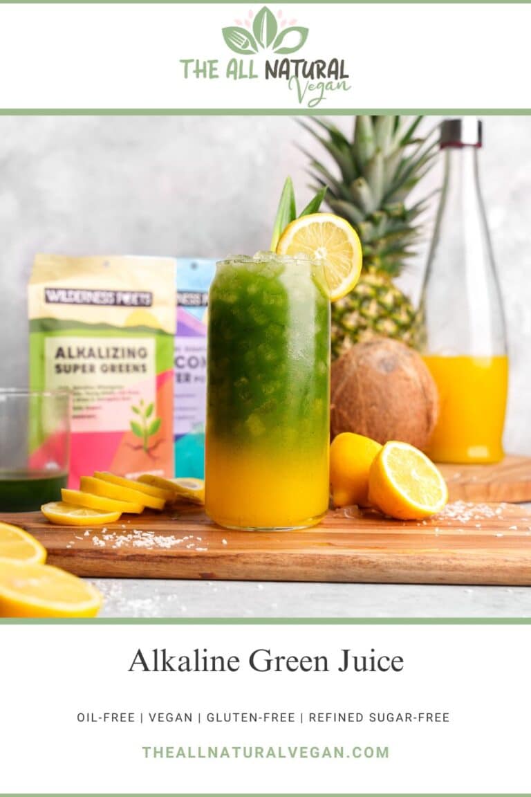 Delicious Alkaline Green Juice - The All Natural Vegan