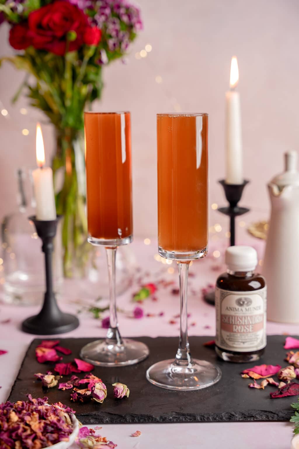 Sparkling Schisandra Rose Mocktail (Hormone Balancing Recipe) - The All ...