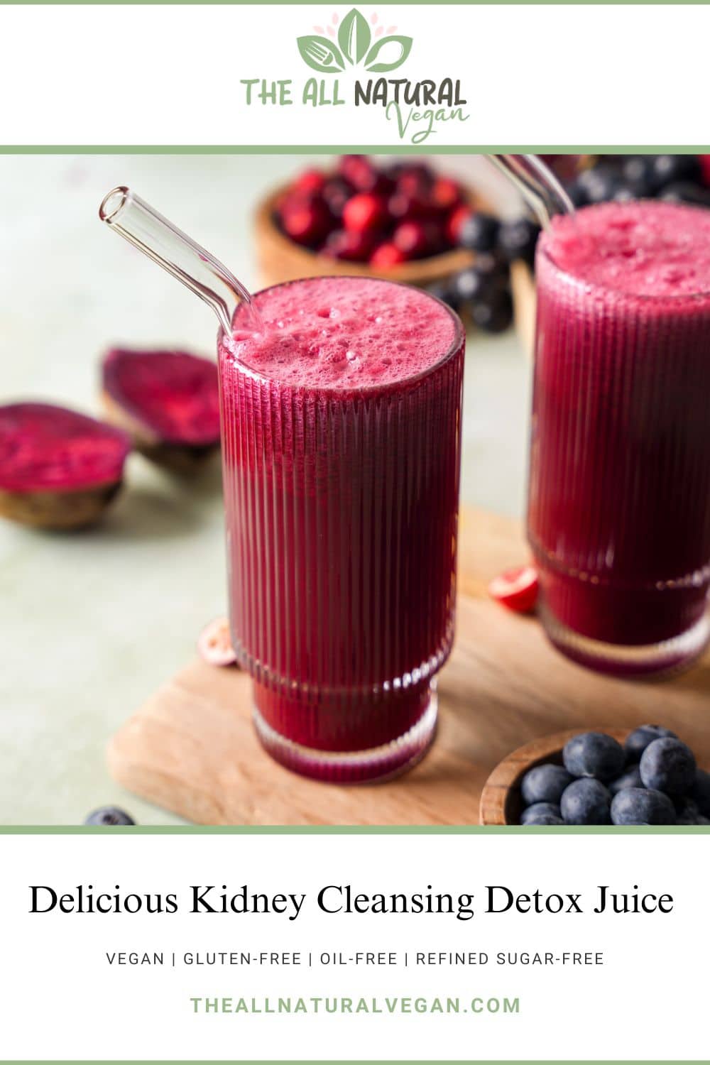 Delicious Kidney Cleansing Detox Juice - The All Natural Vegan