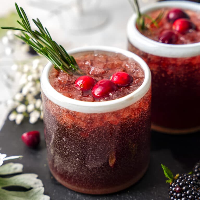 Tart Cherry Sleepy Time Mocktail - The All Natural Vegan