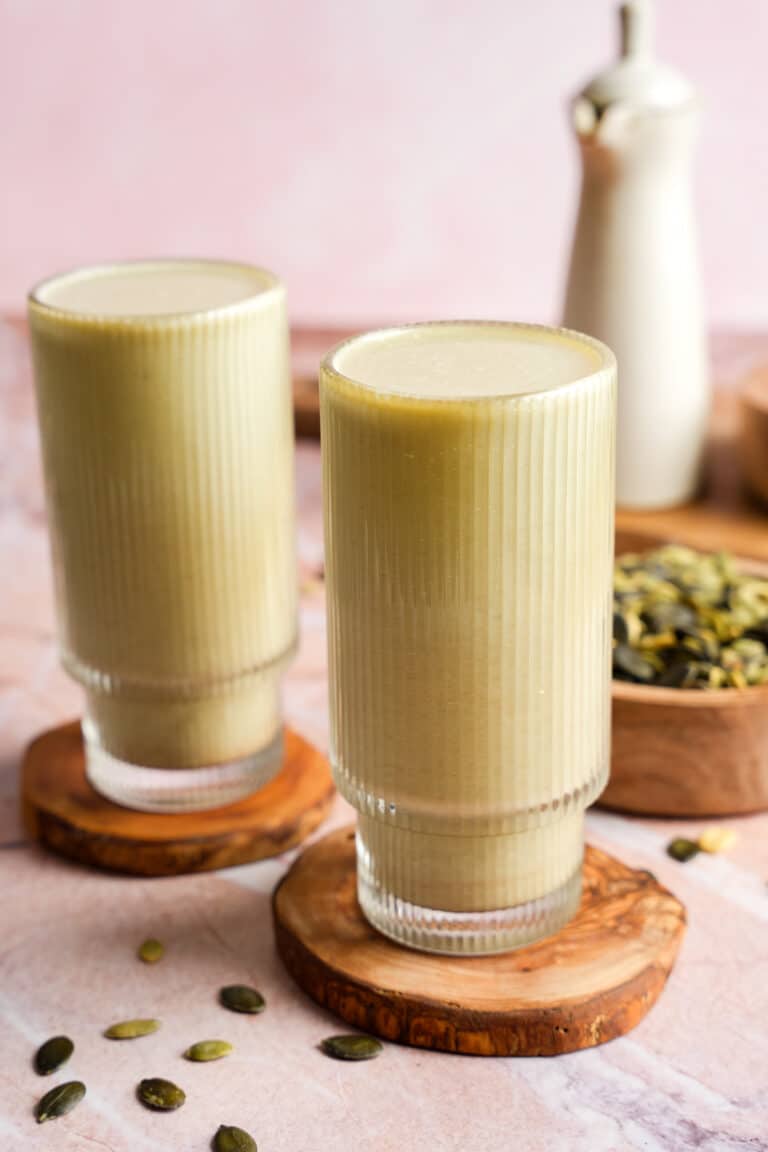 Delicious Homemade Pumpkin Seed Milk - The All Natural Vegan
